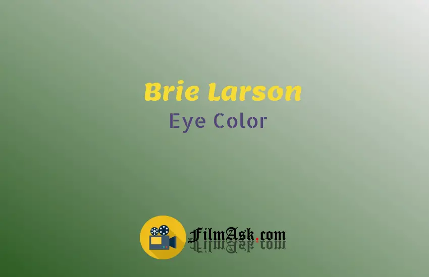 Brie Larson Eye Color - Film Ask
